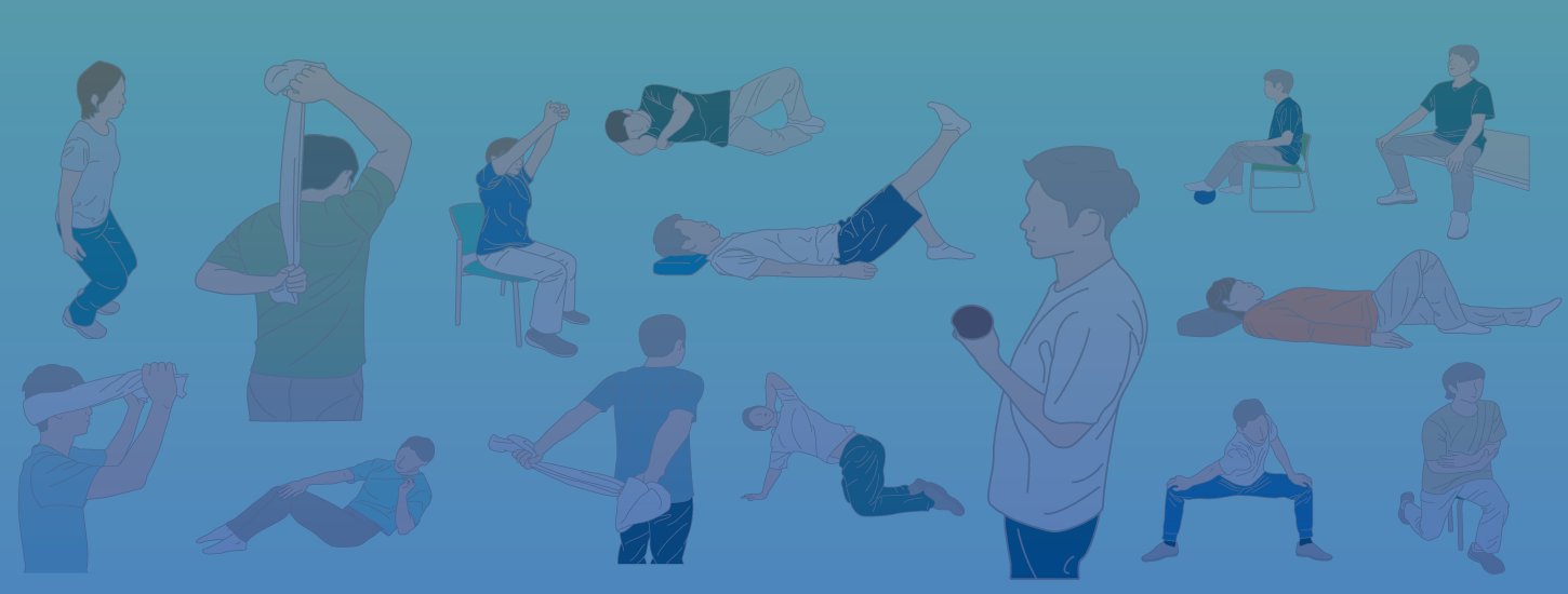 Physio Visuals: Illustrated Exercise, Stretching, and Rehabilitation Guides